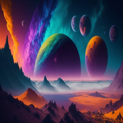 Fantasy alien world wallpaper - KDE Store