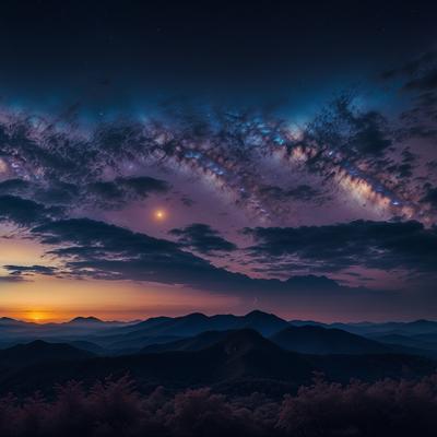 Galaxy sky wallpaper - KDE Store