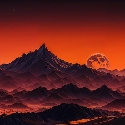 Fantasy mountain wallpaper - KDE Store