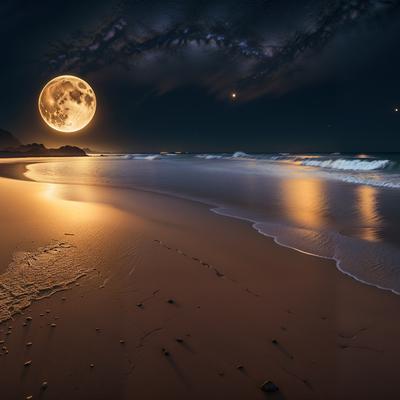 Moon night wallpaper - KDE Store