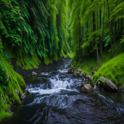 Mountain river - KDE Store