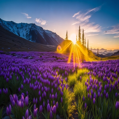 beautiful flower garden - KDE Store