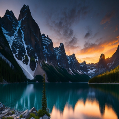 Landscape sunset - KDE Store