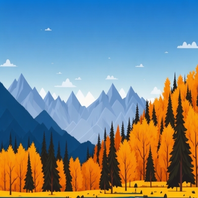 forest mountain wallpaper - KDE Store