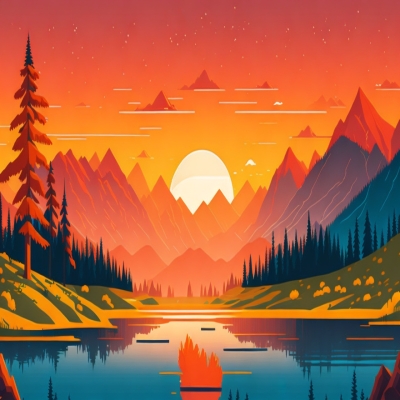 Sunrise Sunset Landscape - KDE Store