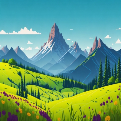 Beautiful Summer Landscape - KDE Store