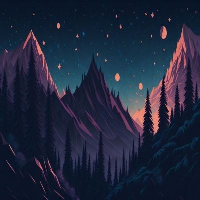 Vector Illustration Nature - KDE Store