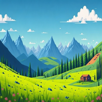 Beautiful Summer Landscape - KDE Store