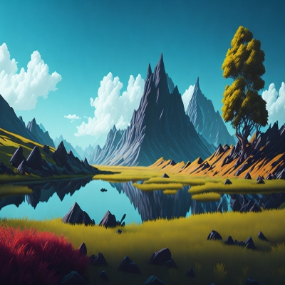 Digital art wallpaper - KDE Store