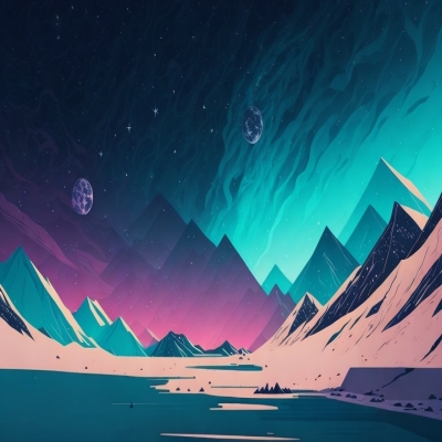 Digital art wallpaper - KDE Store