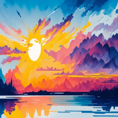 Beautiful sunset wallpaper - KDE Store