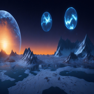 Beautiful alien world - KDE Store