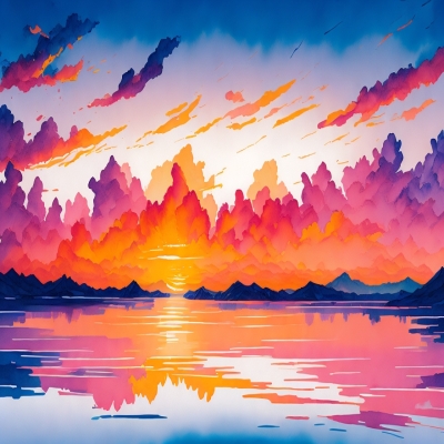 Beautiful sunset wallpaper - KDE Store