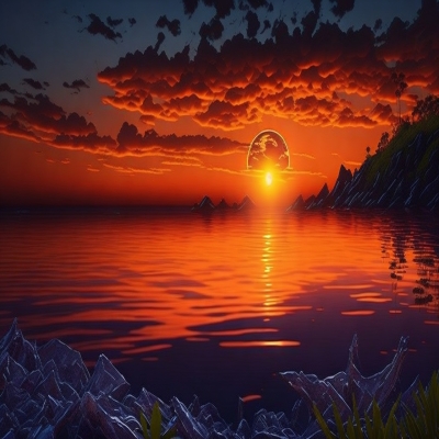Nature sunset wallpaper - KDE Store