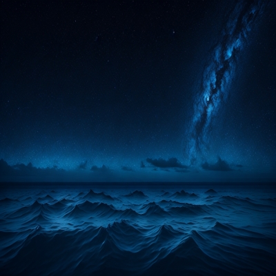 Blue Sea night wallpaper - addons.videolan.org