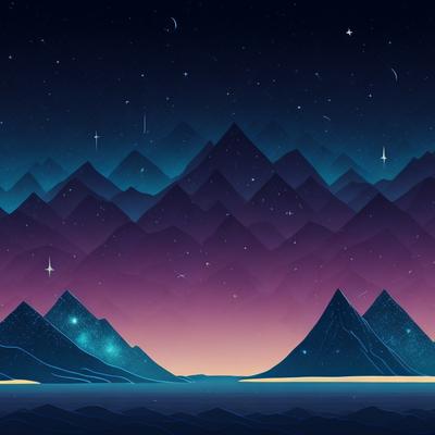 Vector mountain wallpaper - KDE Store