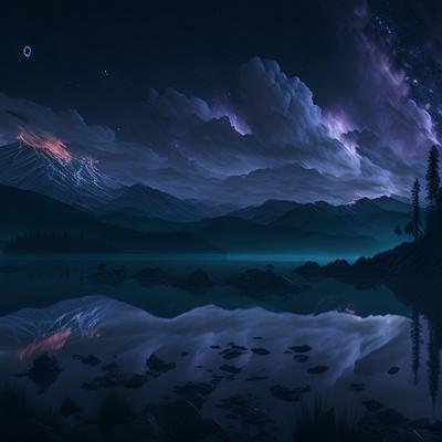 Dark lake wallpaper - KDE Store
