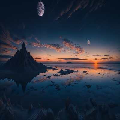 Dark night wallpaper - KDE Store