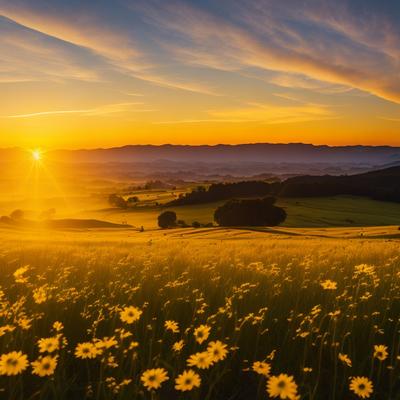 morning flower garden - KDE Store