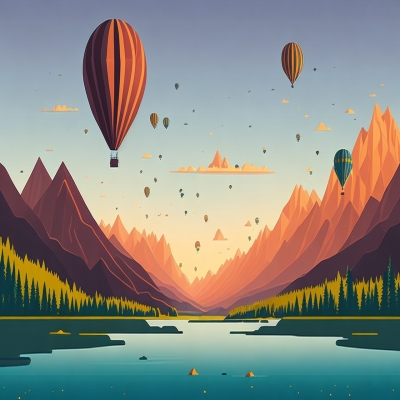 balloons flying - KDE Store