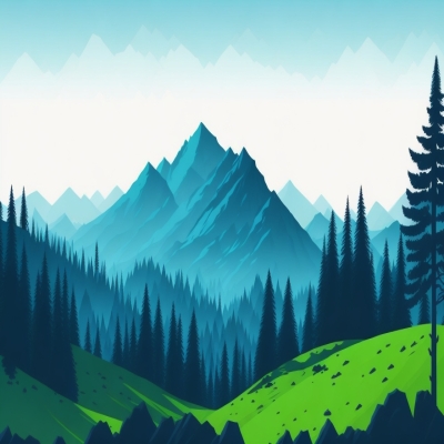 nature landscape Mountains - KDE Store