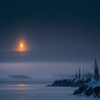 Foggy Winter night - KDE Store