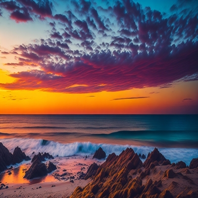 Colorful Spring Sunset - KDE Store