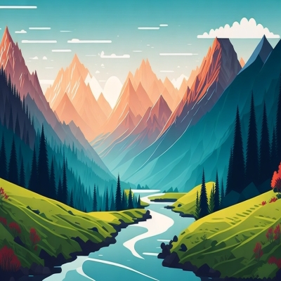 Digital art wallpaper - KDE Store