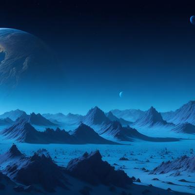 Space Art Alien Planet - KDE Store