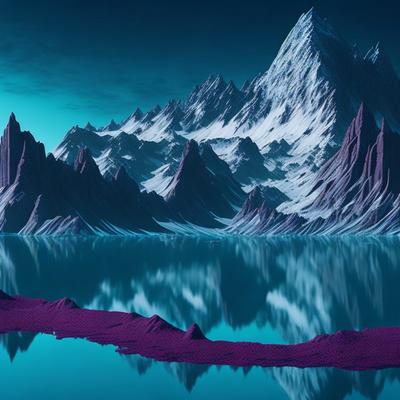 Fantasy alien planet Mountain - KDE Store