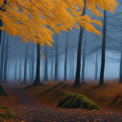 Mystical autumn forest - KDE Store