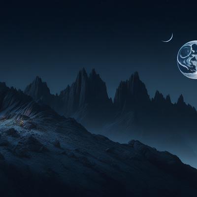 Beautiful moonlight travel - KDE Store