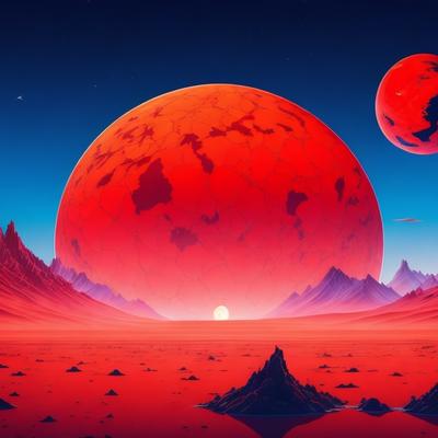 Red sun wallpaper - KDE Store