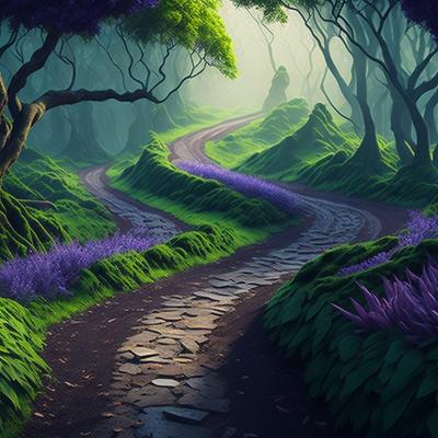 Fantasy forest wallpaper - KDE Store