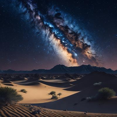 Fantastic starry sky - KDE Store