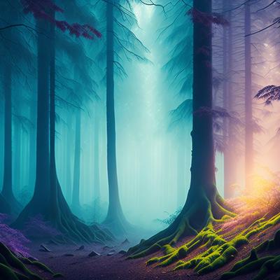 Fantasy forest wallpaper - KDE Store