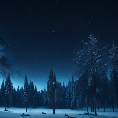 Amazing night landscape - KDE Store