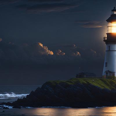 Beautiful lighthouse wallpaper - KDE Store