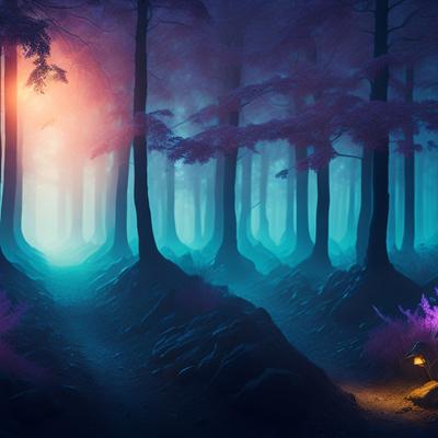 Fantasy forest wallpaper - KDE Store