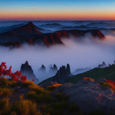 Forest mountain wallpaper - KDE Store