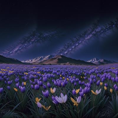 Morning flower village wallpaper - KDE Store