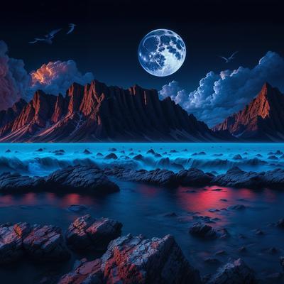 Moon night wallpaper - KDE Store