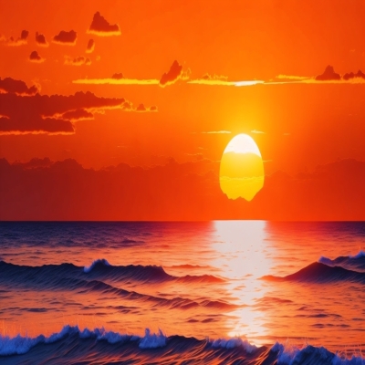 sun big sky orange - KDE Store