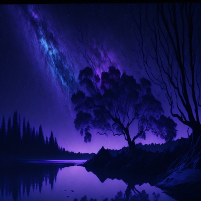 Dark night sky - KDE Store