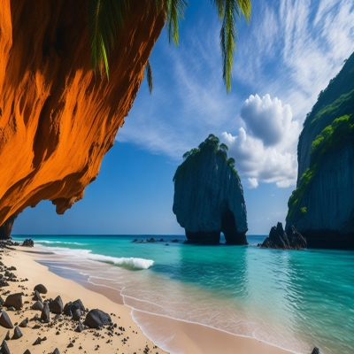 beautiful wallpaper beach - KDE Store