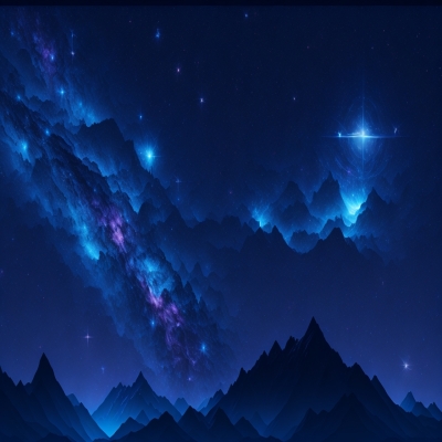 space sky mountain - KDE Store