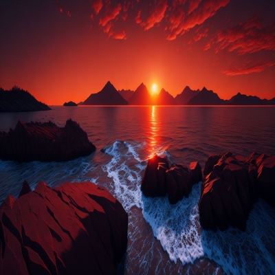 sunset sky - KDE Store