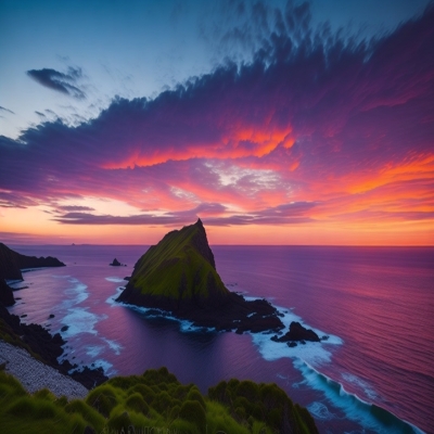 sea sunset landscape - KDE Store