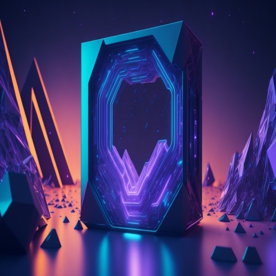 3d render abstract - KDE Store