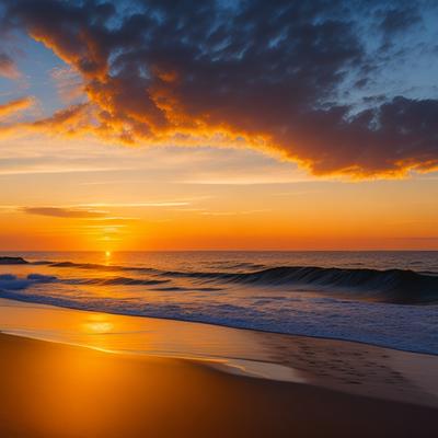 beach sunrise - KDE Store